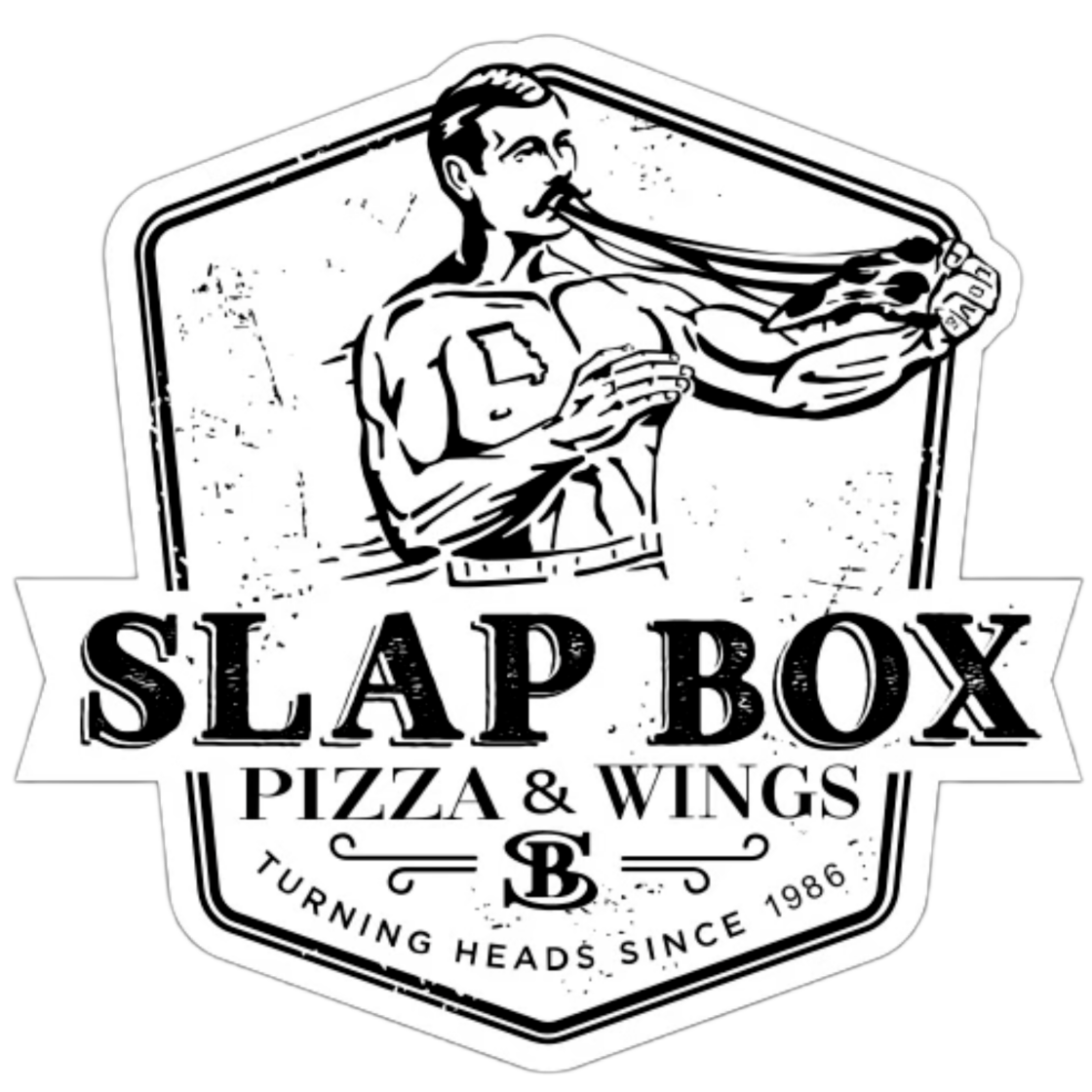 Slap Box Pizza & Wings logo